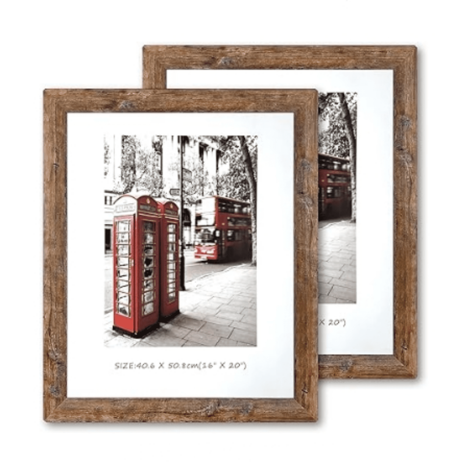 16x20 Picture Frame, Set of 2 Picture Frames Plexiglass and Composite ...