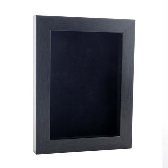 16x20 Shadow Box Frame Charcoal Gray Wood | With a 3/4" Usable Display ...