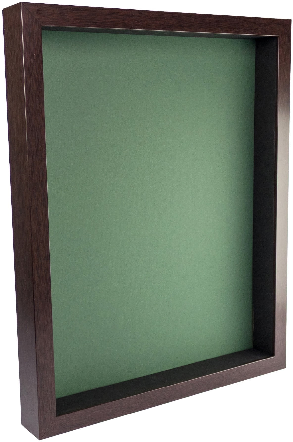 16x20 Shadow Box Frame In Brown With A 1 3/4" Usable Depth Includes ...