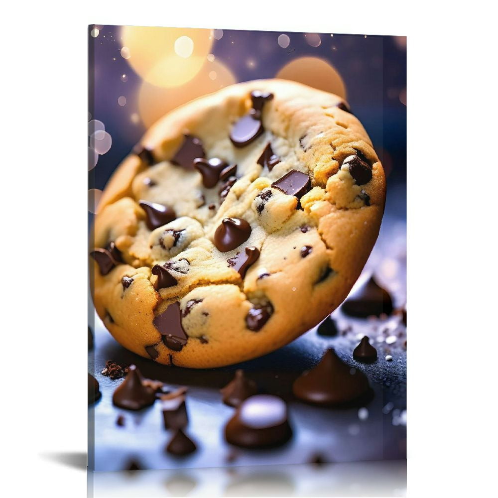 16x20 in / 12x16 in Canvas Wall Art cookies Artwork Paintings Print on ...