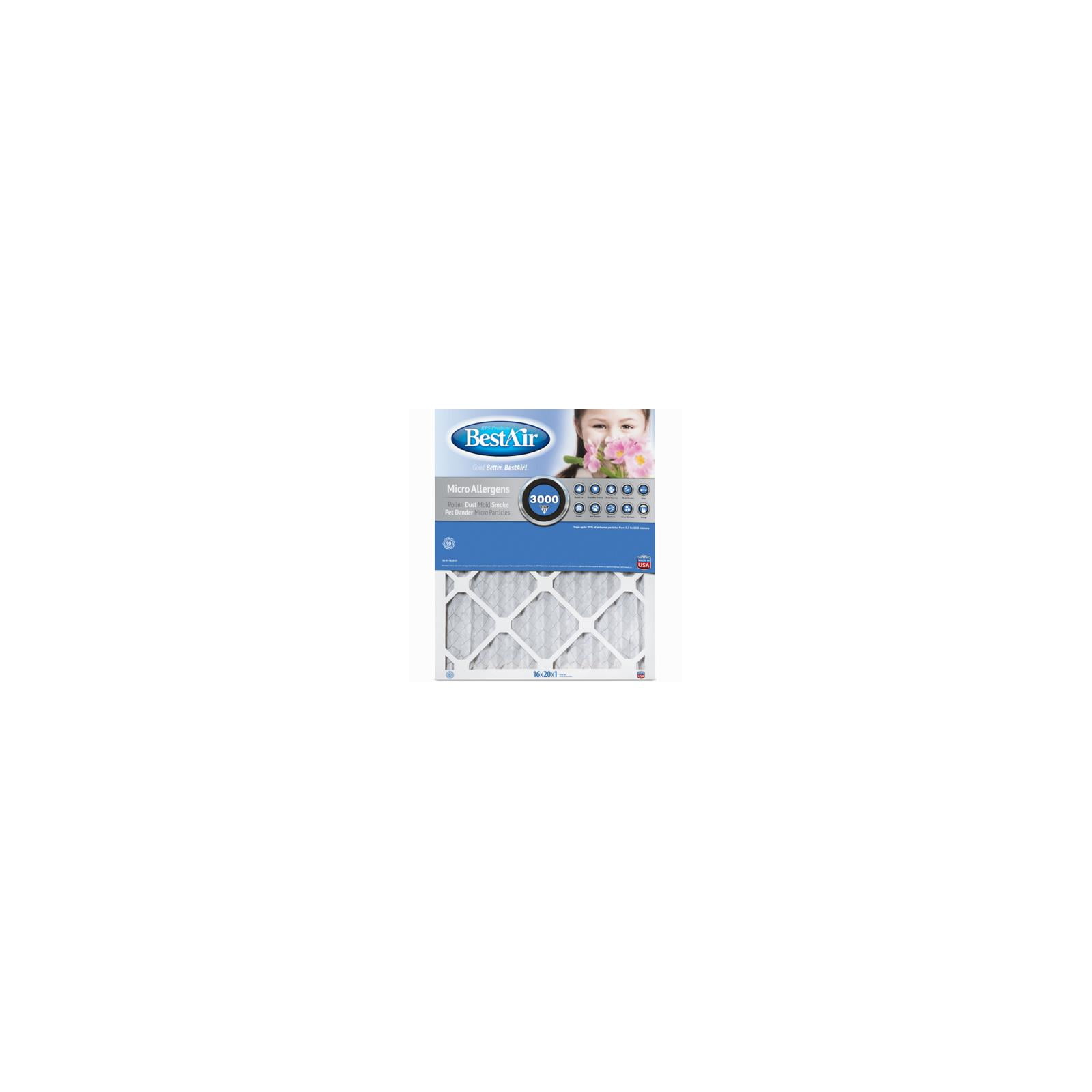 16x20x1 NaturalAire Healthy Ultra MERV 13 Filters 95003.011620 (12 pack ...