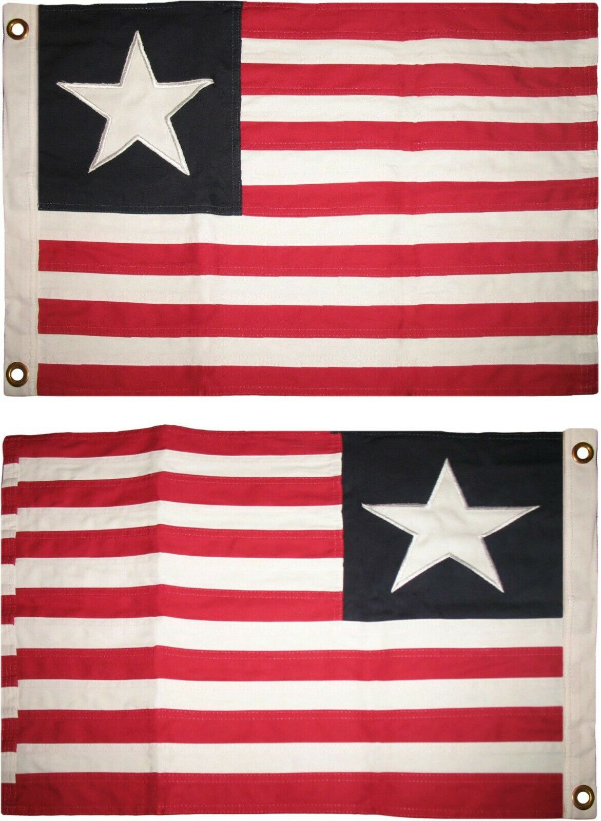 16x24 Embroidered 100% Cotton Florida Secession Texas Navy Flag 16x24 W ...