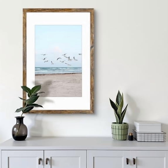 , 16x24 Frames Display 12x18 Picture With Mat or 16x24 Photo Without ...