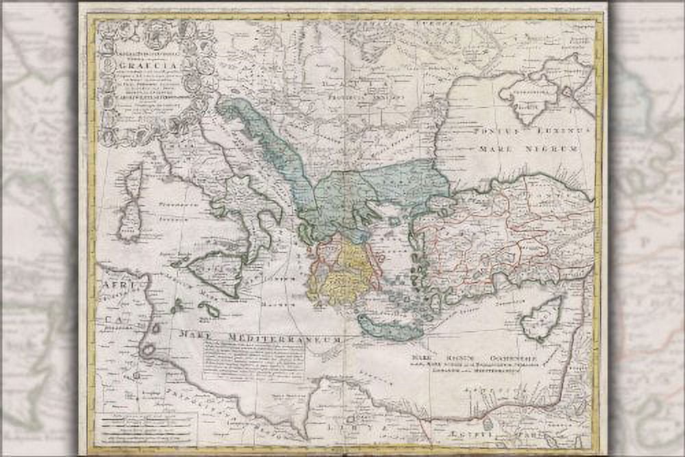 Ancient Mediterranean Map