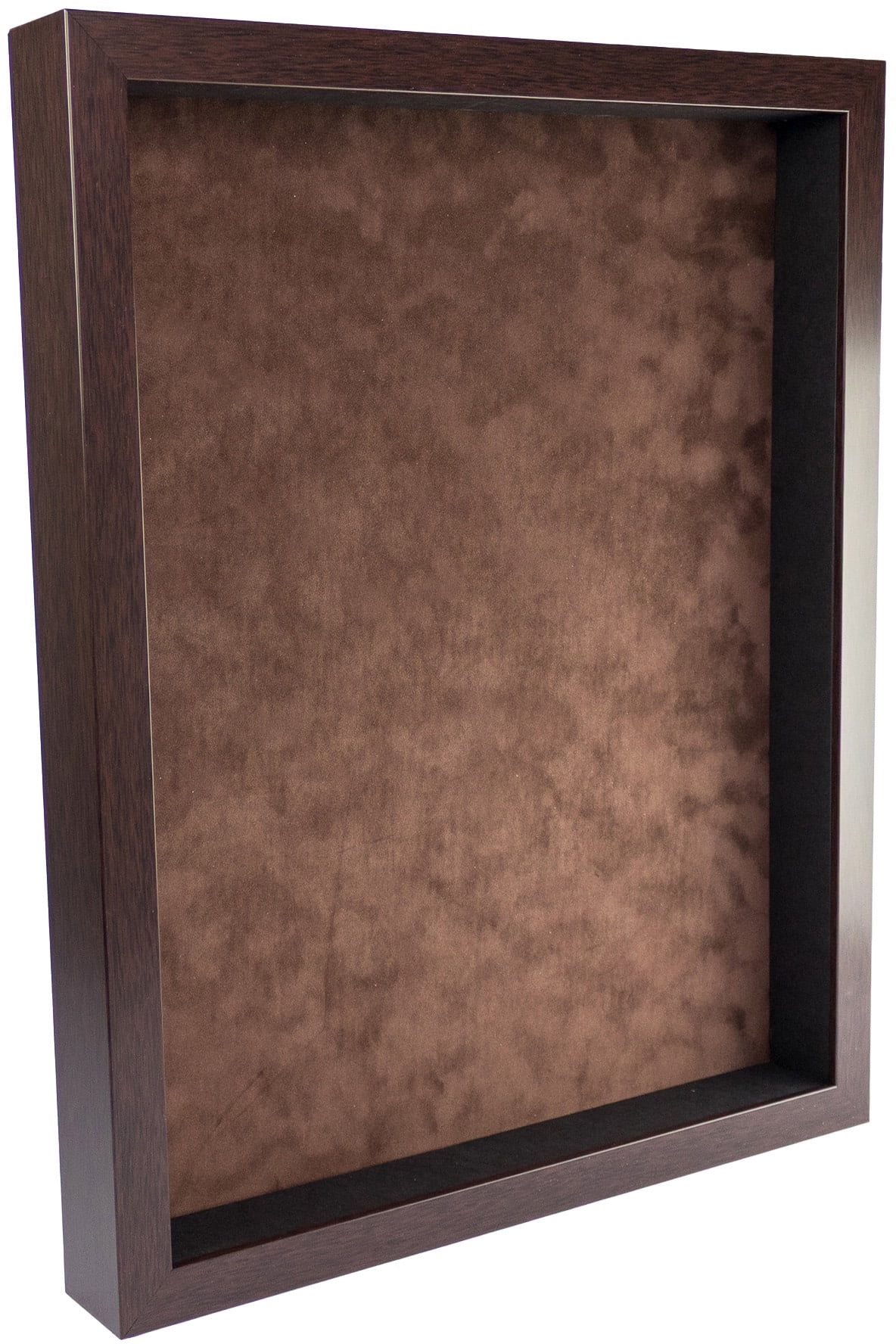 16x24 Shadow Box Frame In Brown With A 1 3/4" Usable Depth Includes ...
