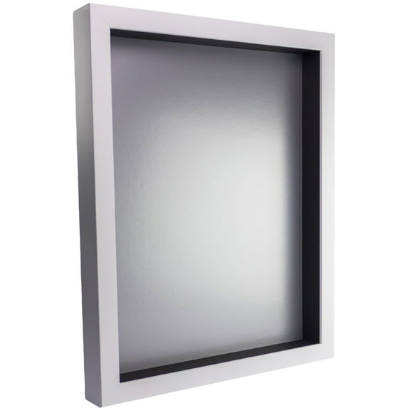 16x24 Shadow Box Frame In White With A 1 3/4" Usable Depth Includes ...