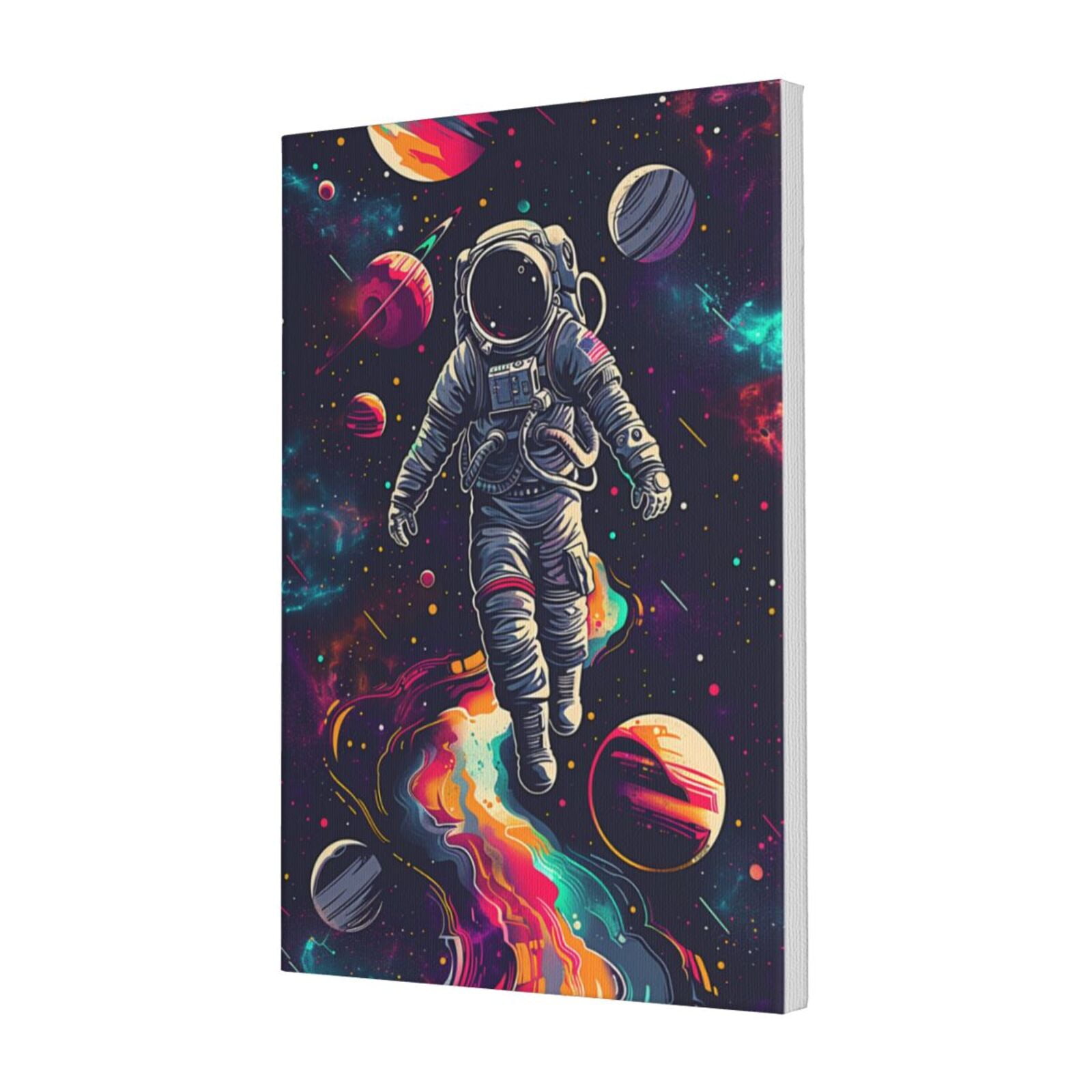 16x24 inch Astronauts Canvas For Pictures Poster,Indoor Home Bedroom ...
