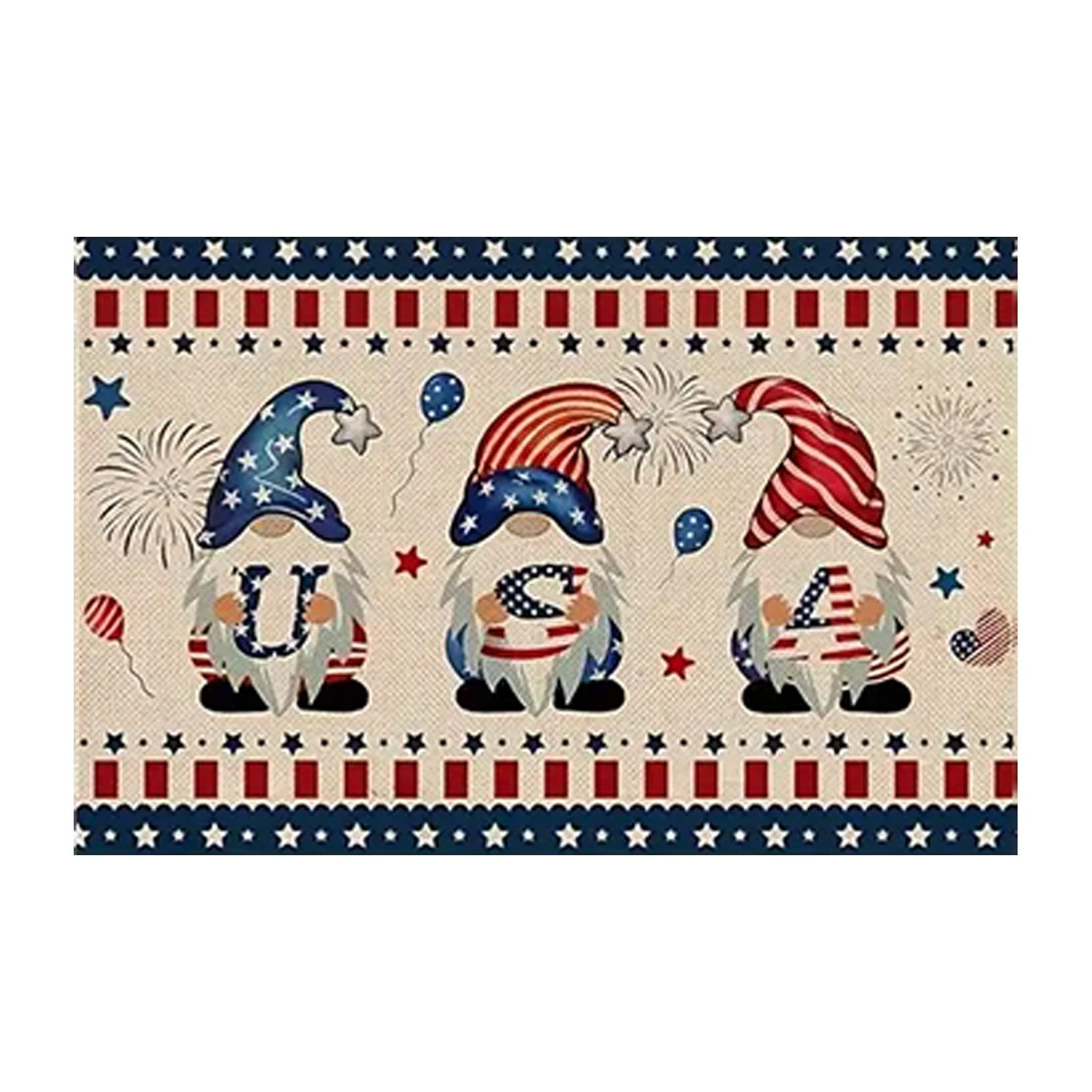 16x24IN Door Mat Patriotic Doormat Entryway Rug Welcome Mat Memorial ...