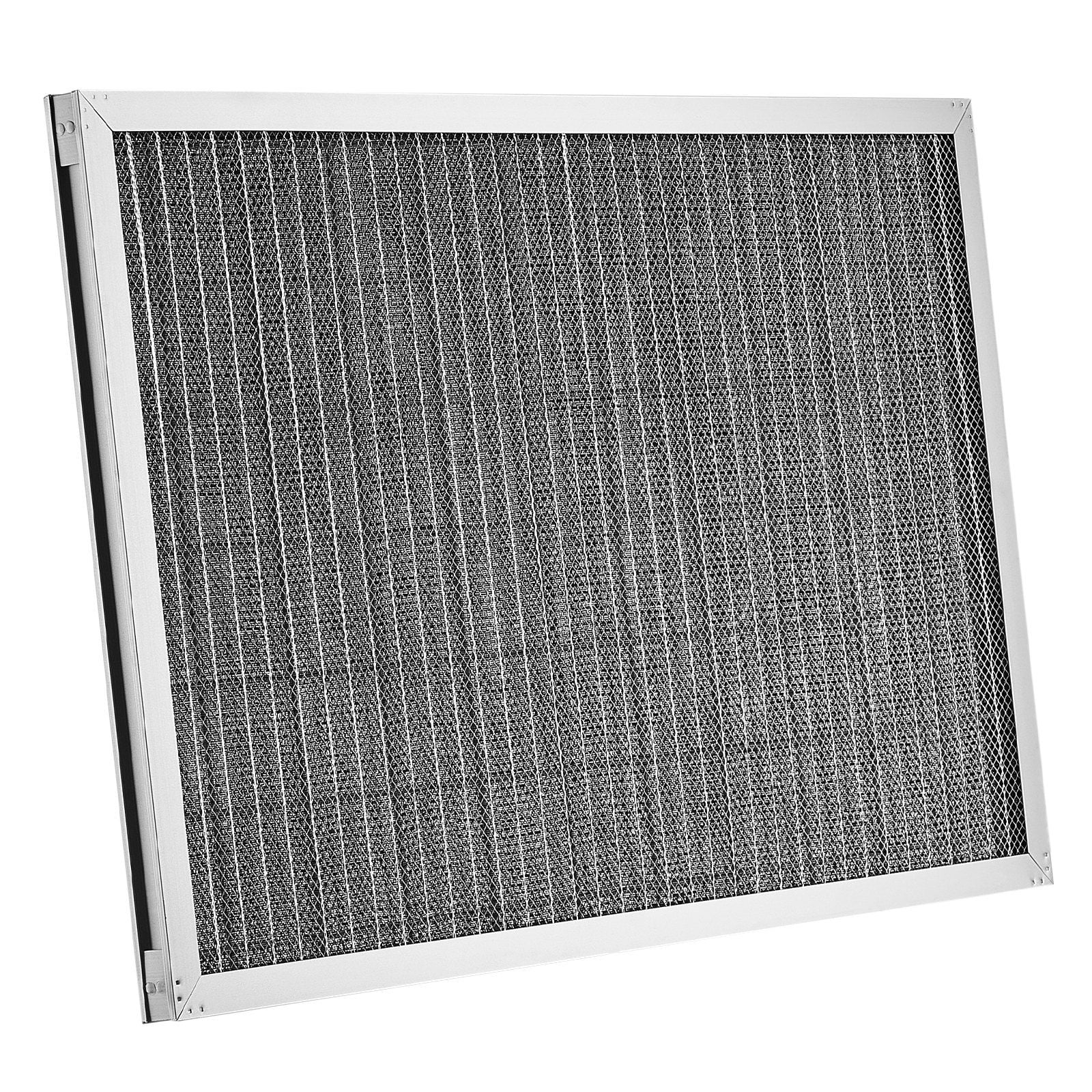 16x25x1 Washable Air Filter, MERV 8 Rated, Electrostatic Aluminum Mesh ...