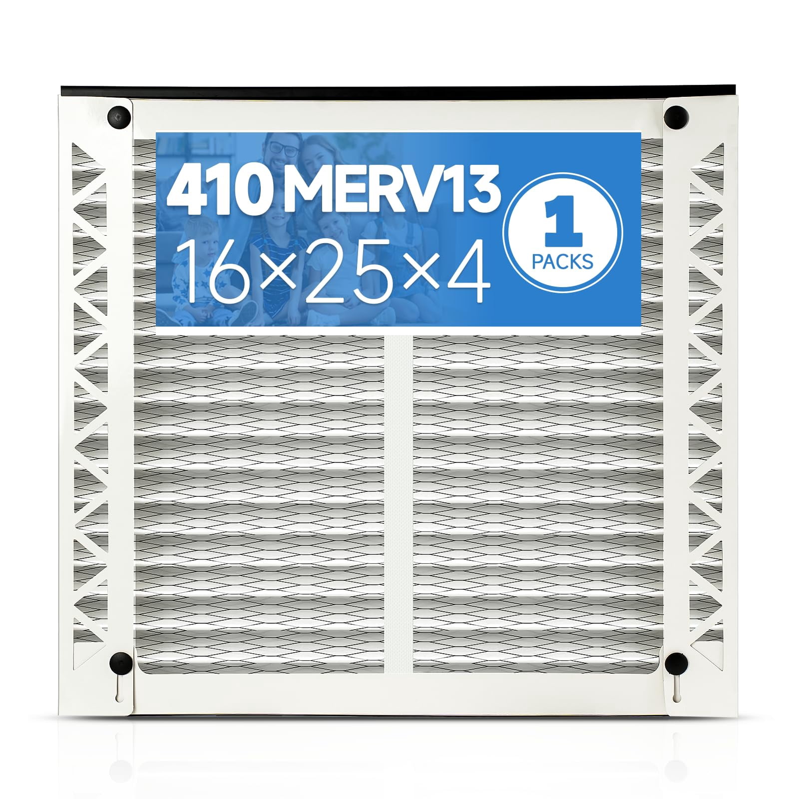 16x25x4 Air Filter 410 MERV 11 (1-Pack) Compatible with Aprilaire Air ...
