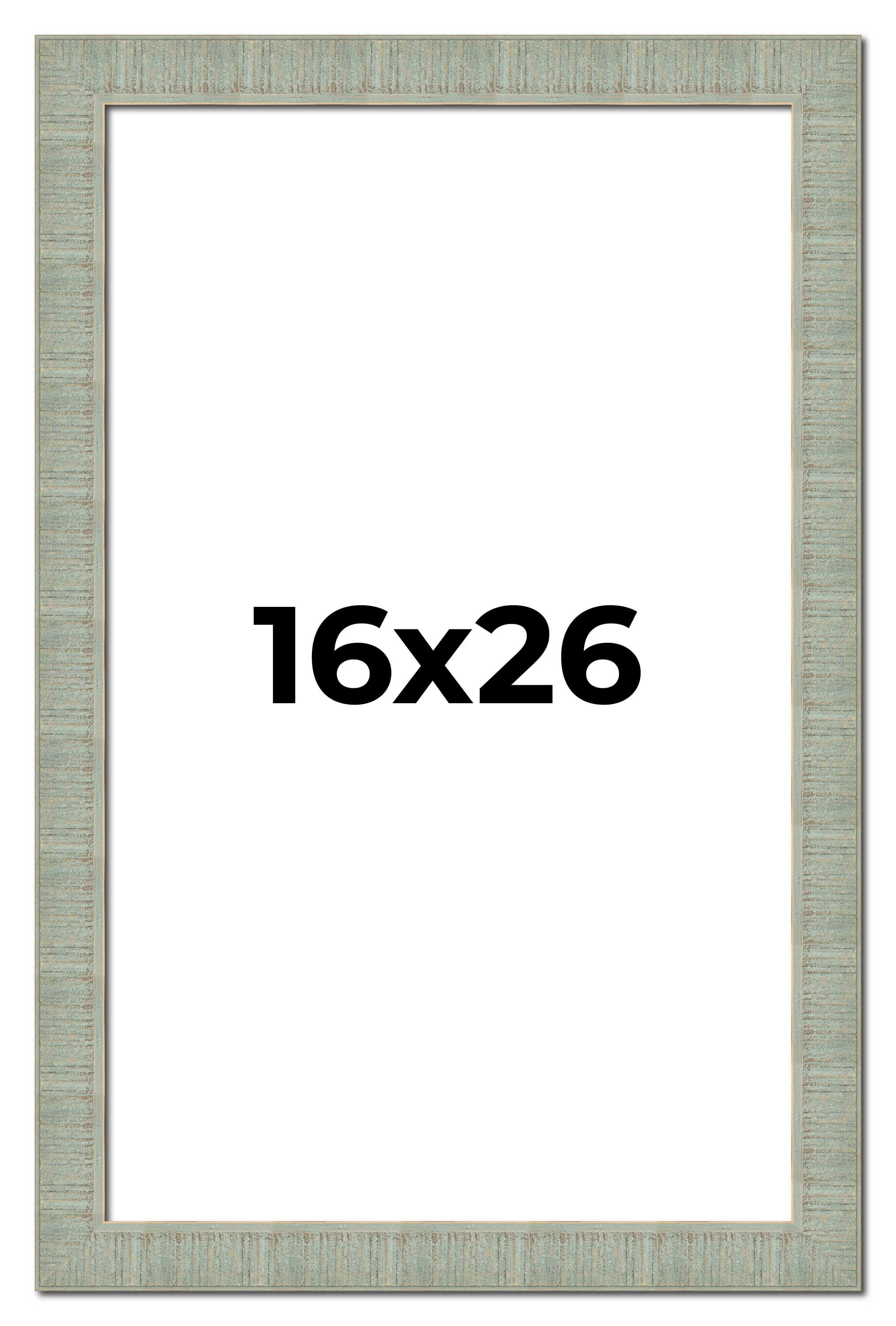 16x26 Frame Green Desert Pear Solid Wood Picture Frame | 1.625 Inch ...