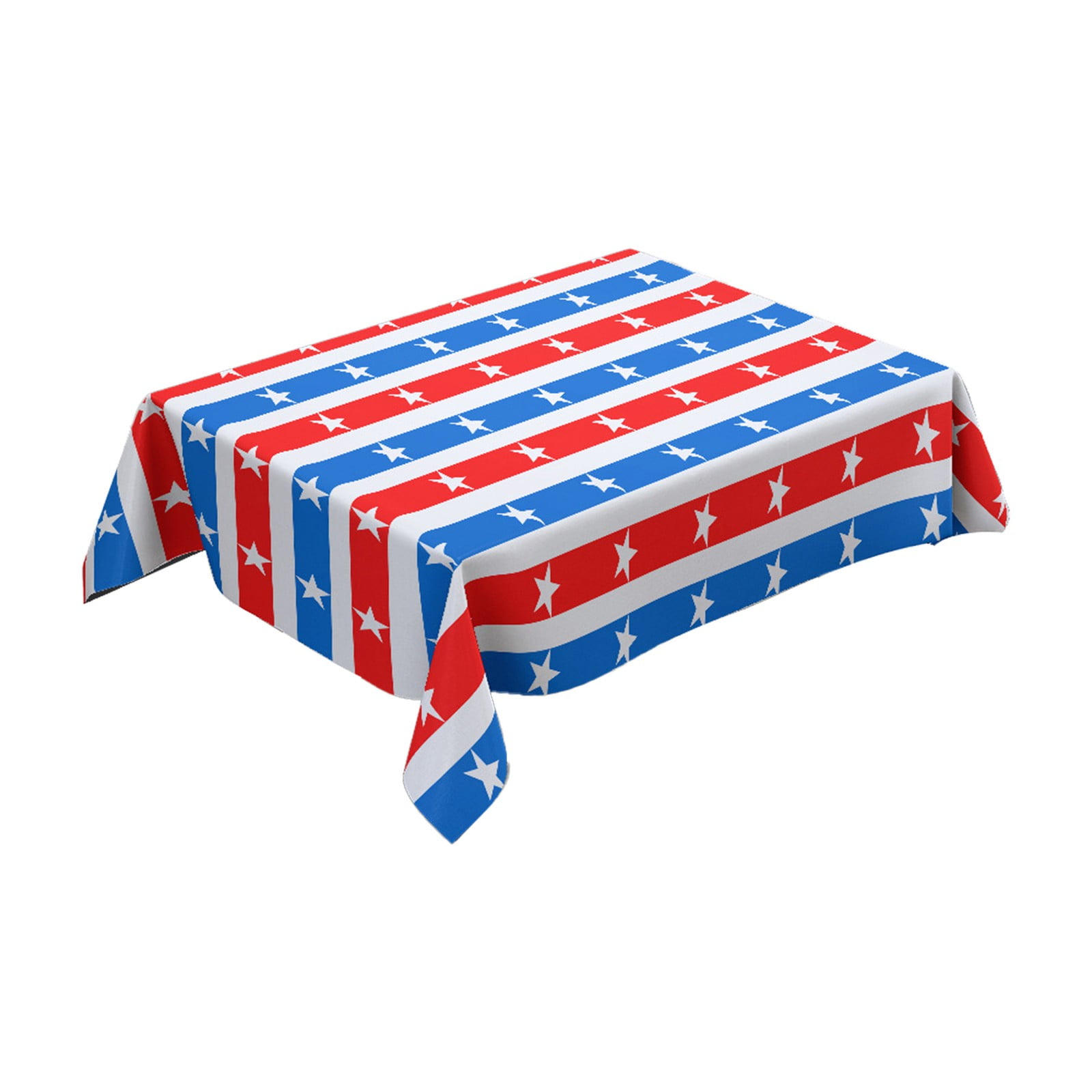16x28 Inch Patriotic Memorial Day Independence Day Table Cover Rustic ...