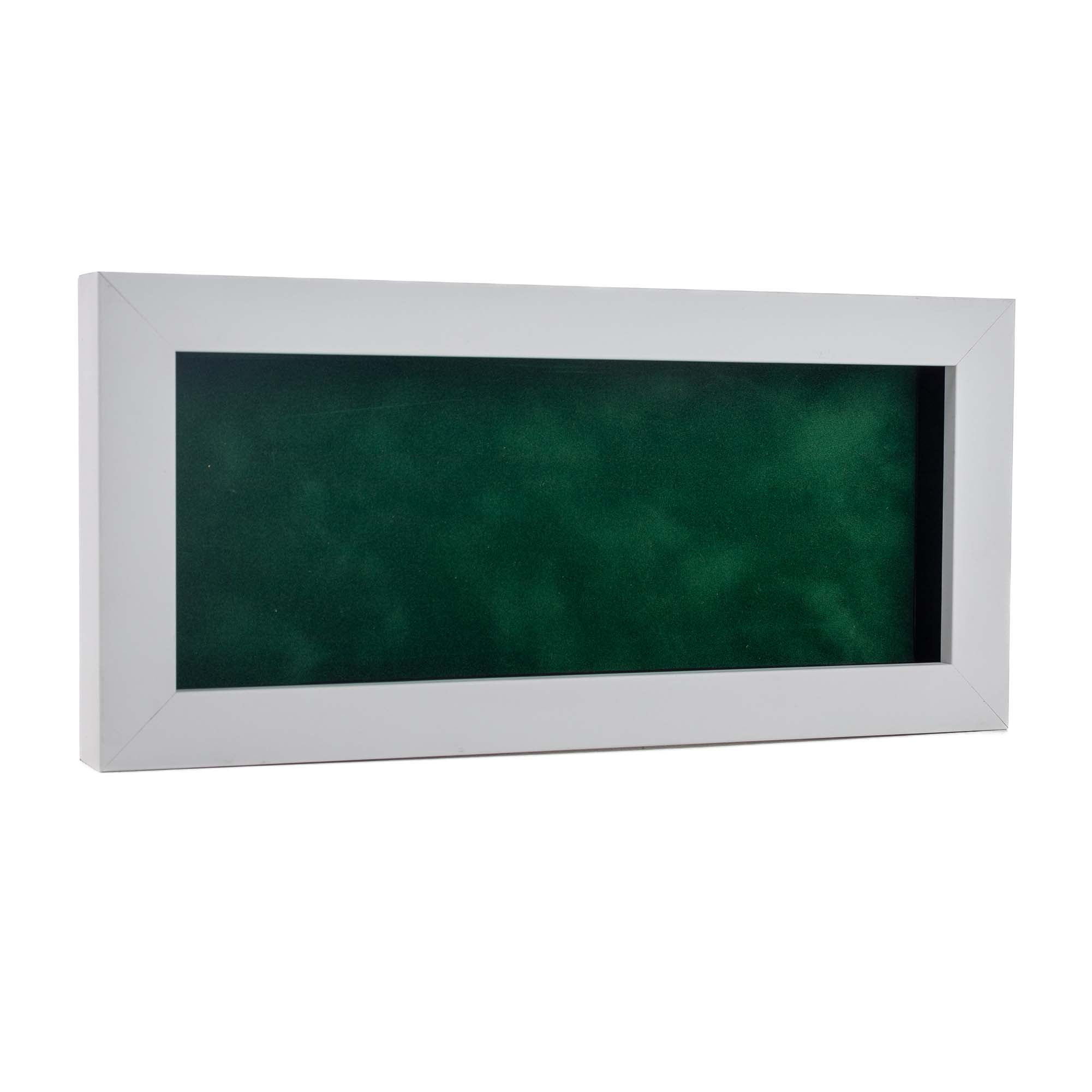 16x28 Shadow Box Frame White Wood | With a 3/4" Usable Display Depth ...