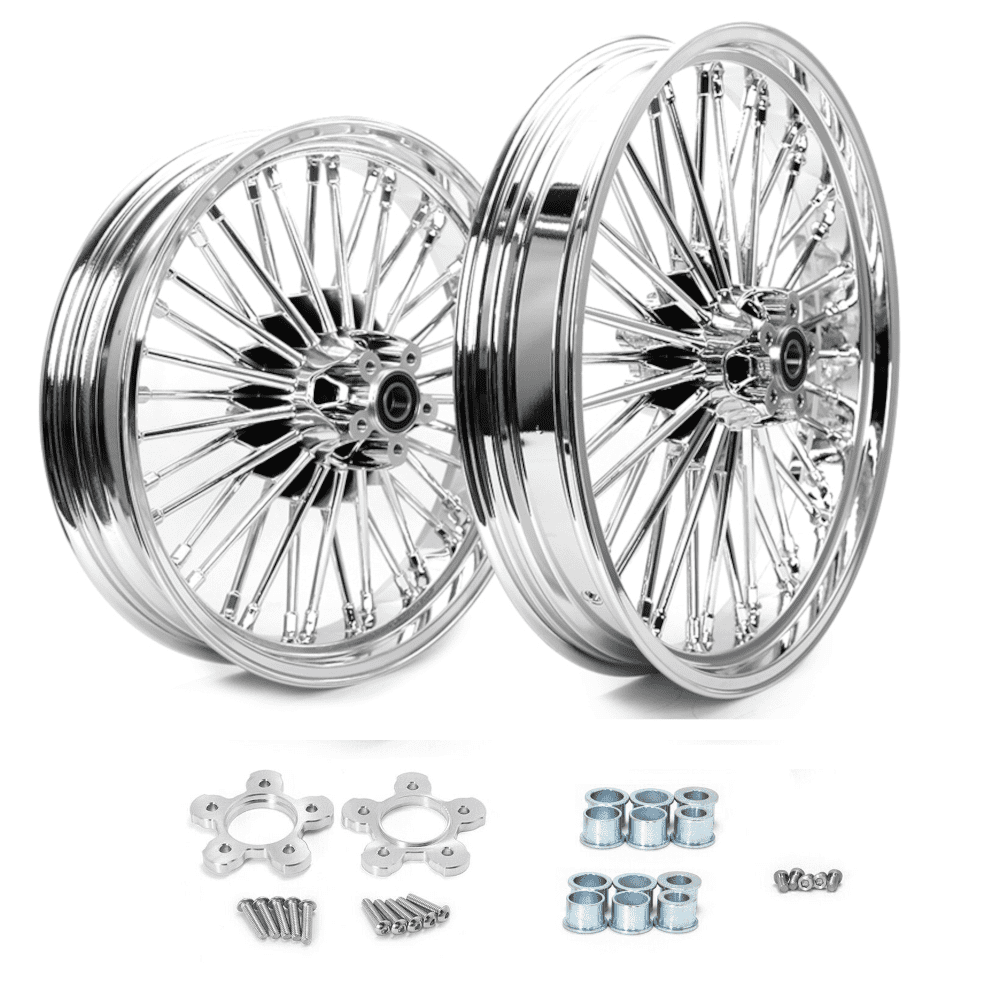 16x3.5 Fat Spoke Wheels for Harley Touring Electra Glide Ultra Classic ...