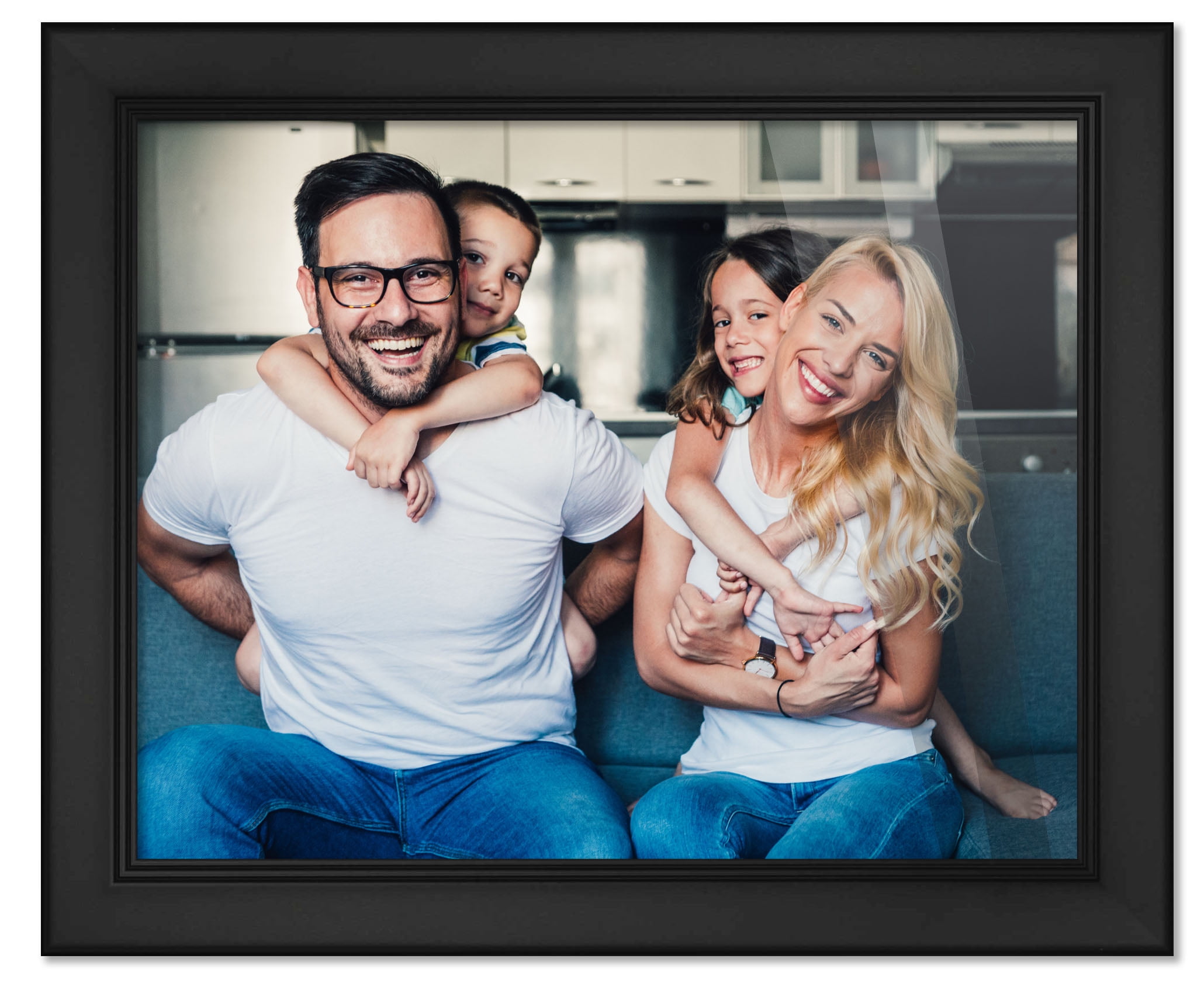 16x30 Frame Black Picture Frame - Complete Modern Photo Frame Includes ...