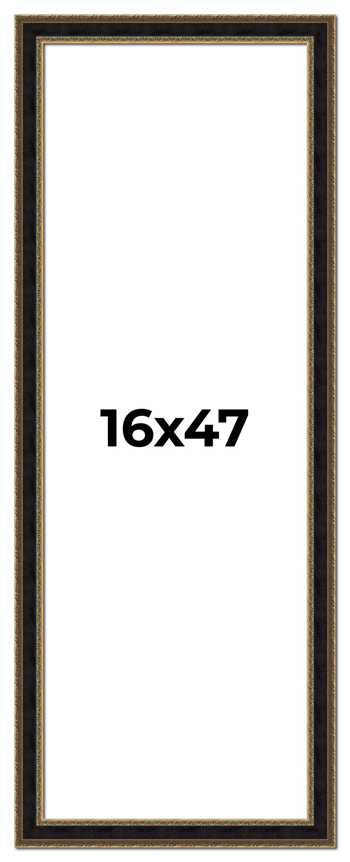 16x47 Frame Gold Antique Vintage Sold Wood Picture Frame | 1.75 Inch ...