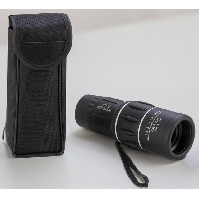 16x52 Monocular Telescope, 52mm Objective Lens, 16x Magnification ...