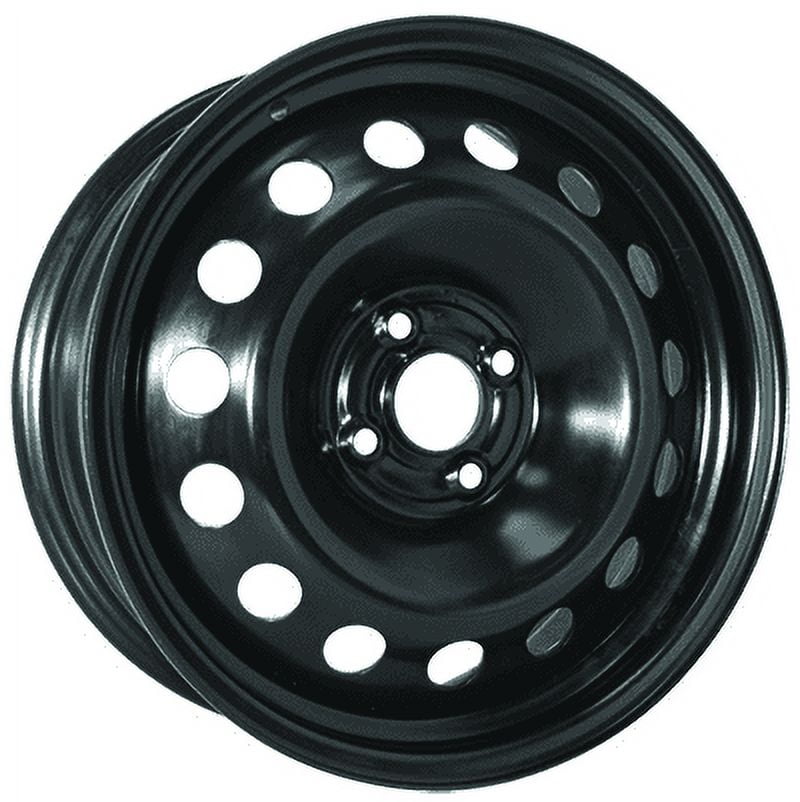 RTX Black Metal Steel Wheel 16x6.5, 4x100, 42mm - Multi Application ...