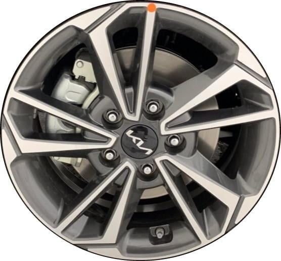 16x6.5 inch Factory Replacement New Alloy Rim for 2022-2024 Kia Forte ...
