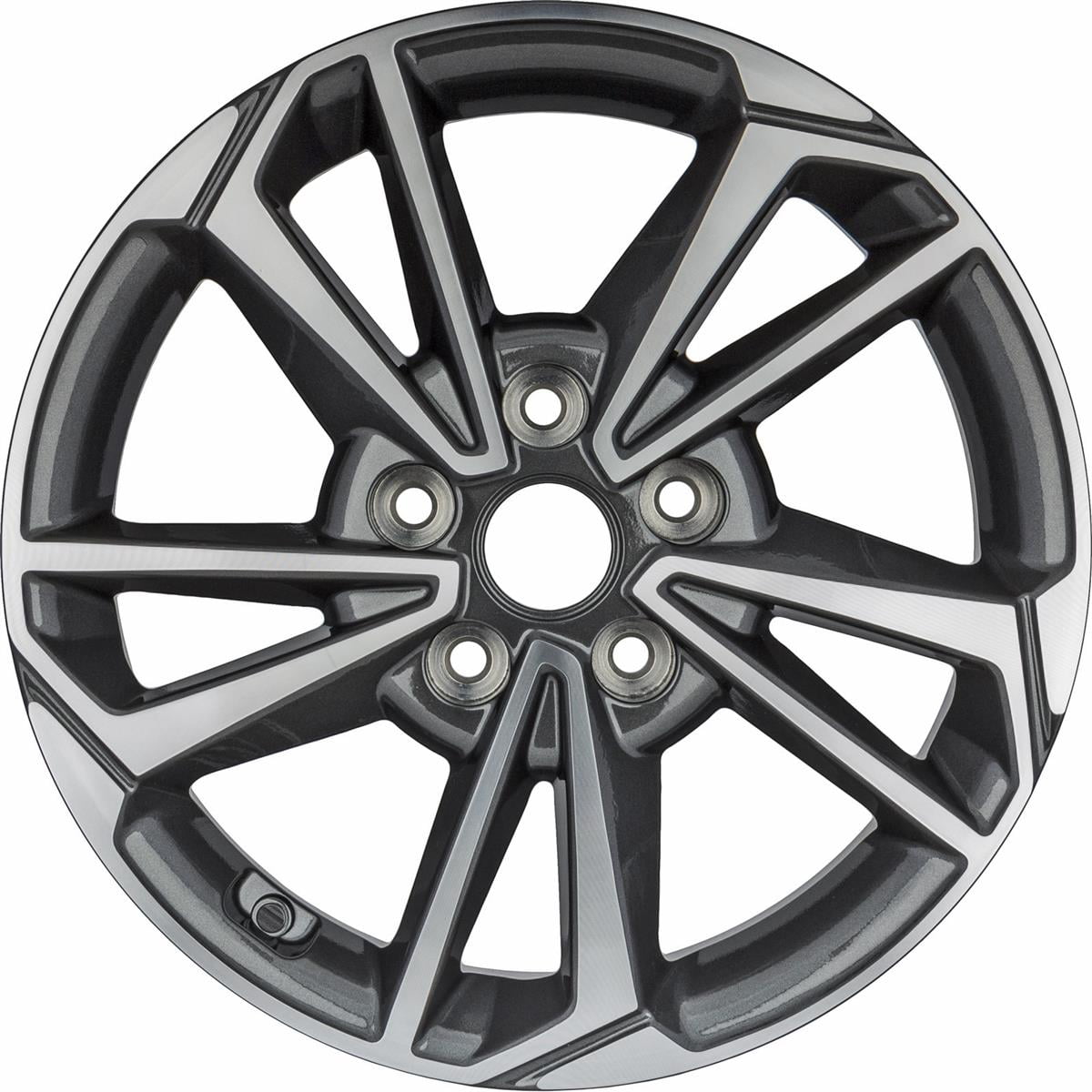 Jante 16x6.5 Alloy Wheel for 2022-2024 Kia Forte, Machined Face ...