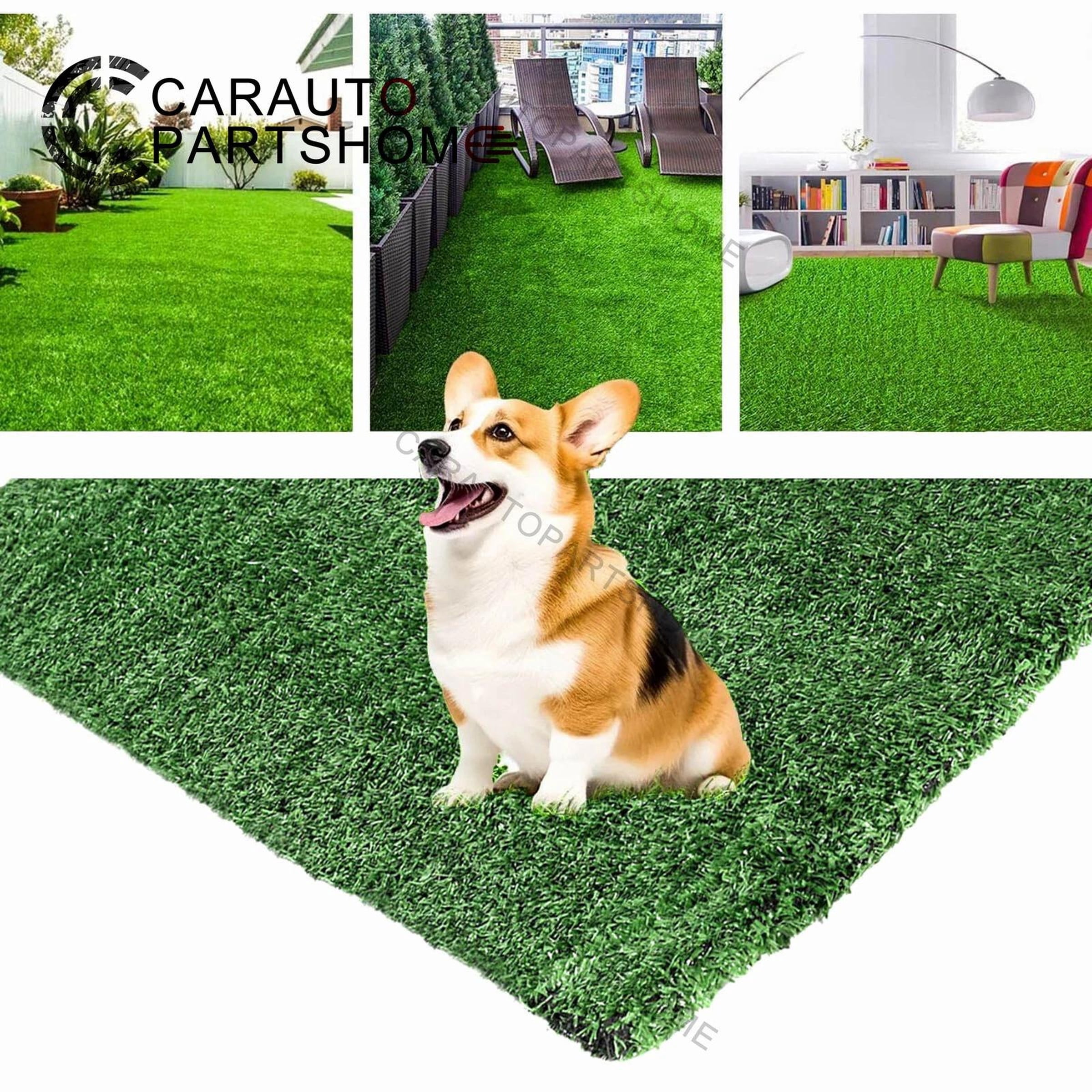16x6.6 ft Artificial Grass Mat Synthetic Landscape Fake Lawn Pet Dog ...