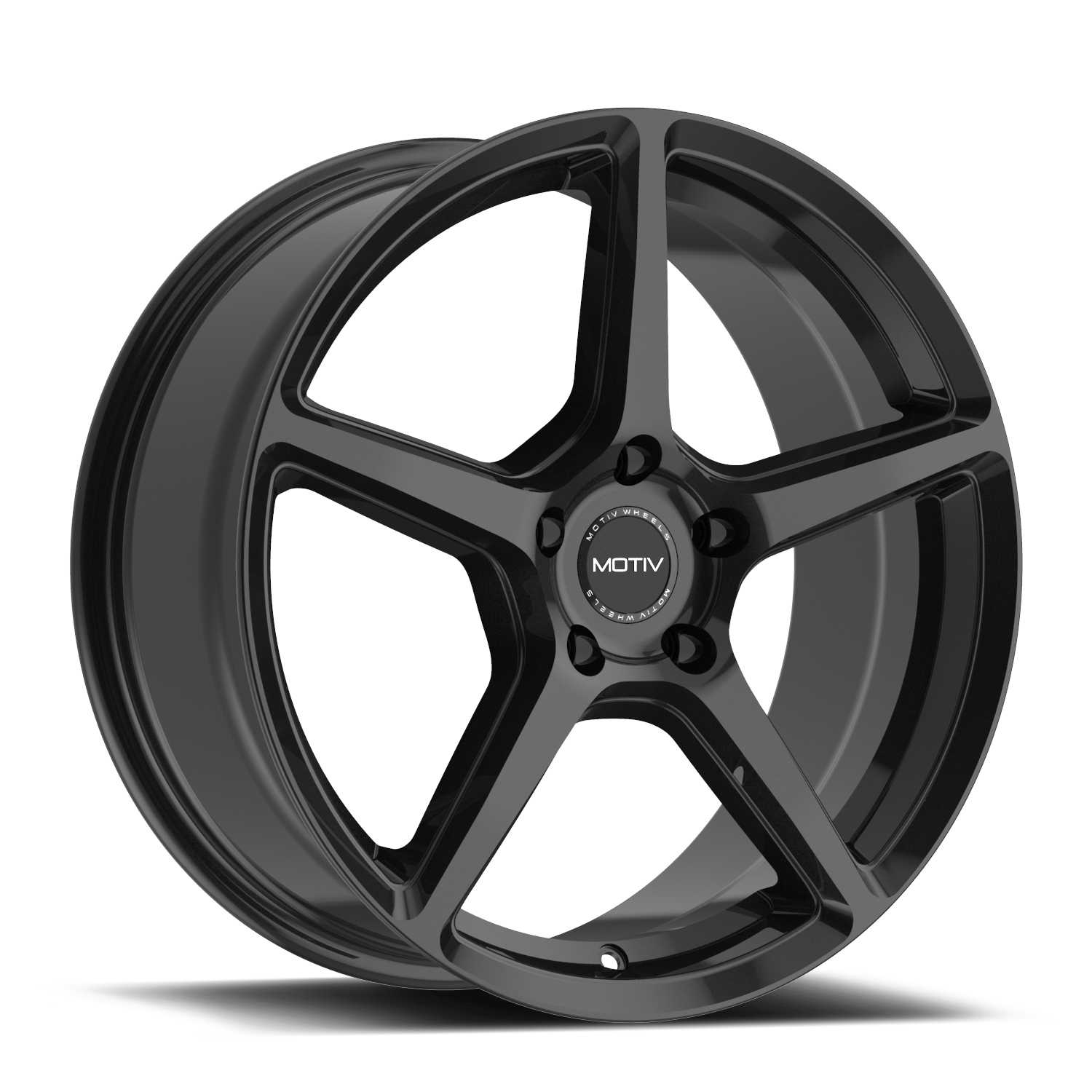 Motiv 433B Blade Black Wheel 16X7.5 5X120 (40mm) (HB 74.1) - Walmart.com