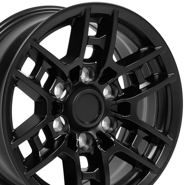 OE Wheels 16 inch Satin Black 75258 Rim Fits Toyota 4Runner, Tacoma ...