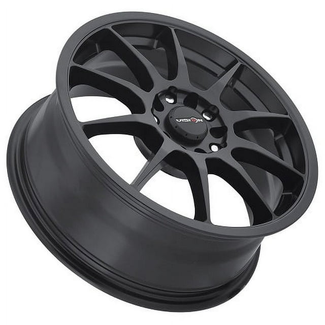 16x7 Vision 425 Bane Matte Black Wheel 4x100/4x4.5 (38mm) - Walmart.com