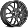 16x7 Vision 426H Cross Gunmetal Wheel 4x100/4x4.5 (38mm) - Walmart.com