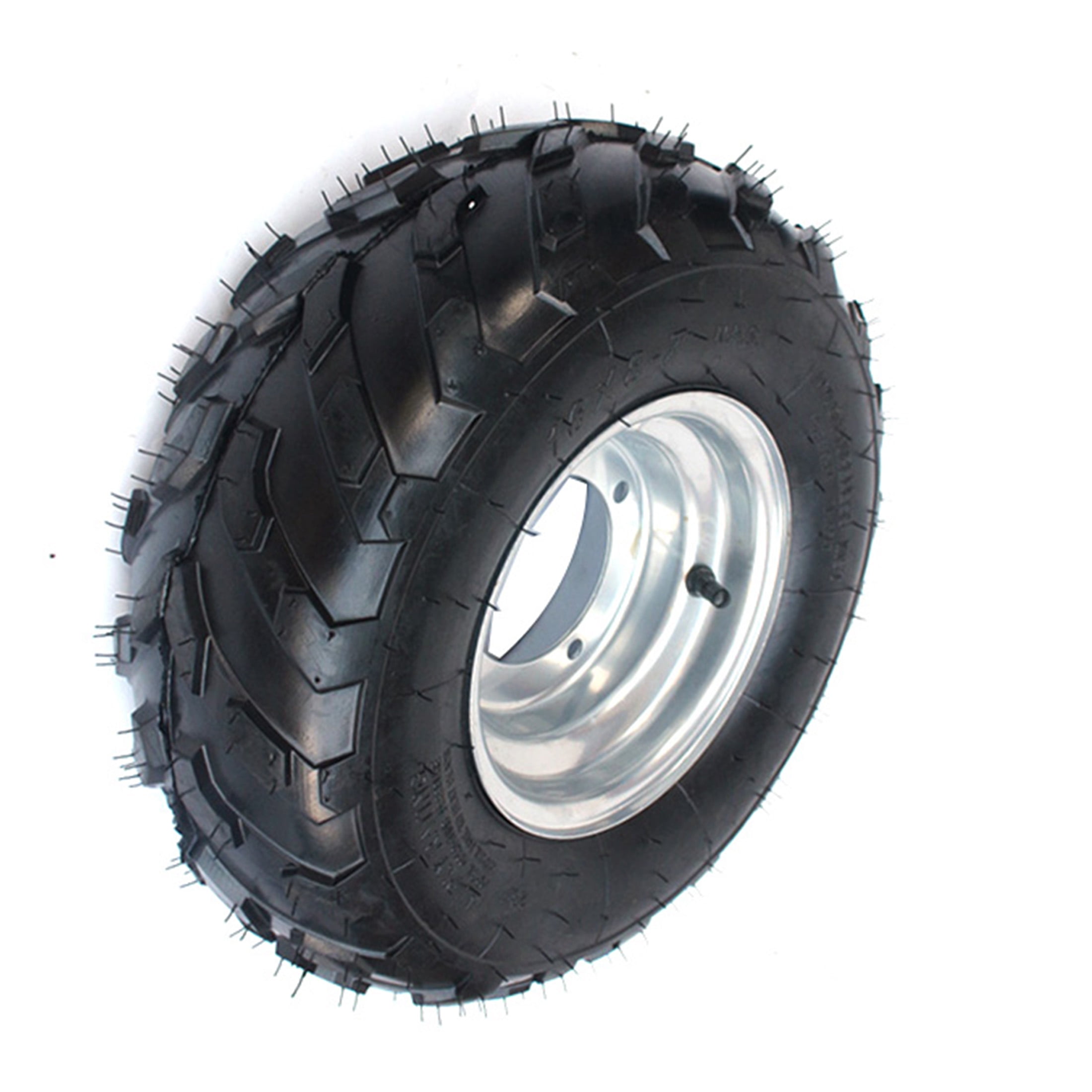 16x8-7 Tubeless Tire & Wheel Hub 7 Inch Off-road Wheels For ATV Buggy ...