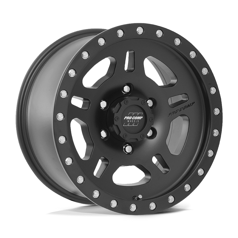 16x8 Pro Comp 5029 La Paz Satin Black Wheel 6x5.5 (0mm) - Walmart.com