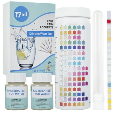 LUCKYTMY 17 In 1 Premium Water Testing Kits For Drinking Water 100 ...