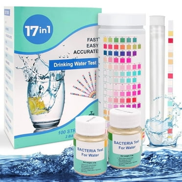 6 In 1 Drinking Water Test Kit Strips 7 In 1 Home Water Quality Test ...