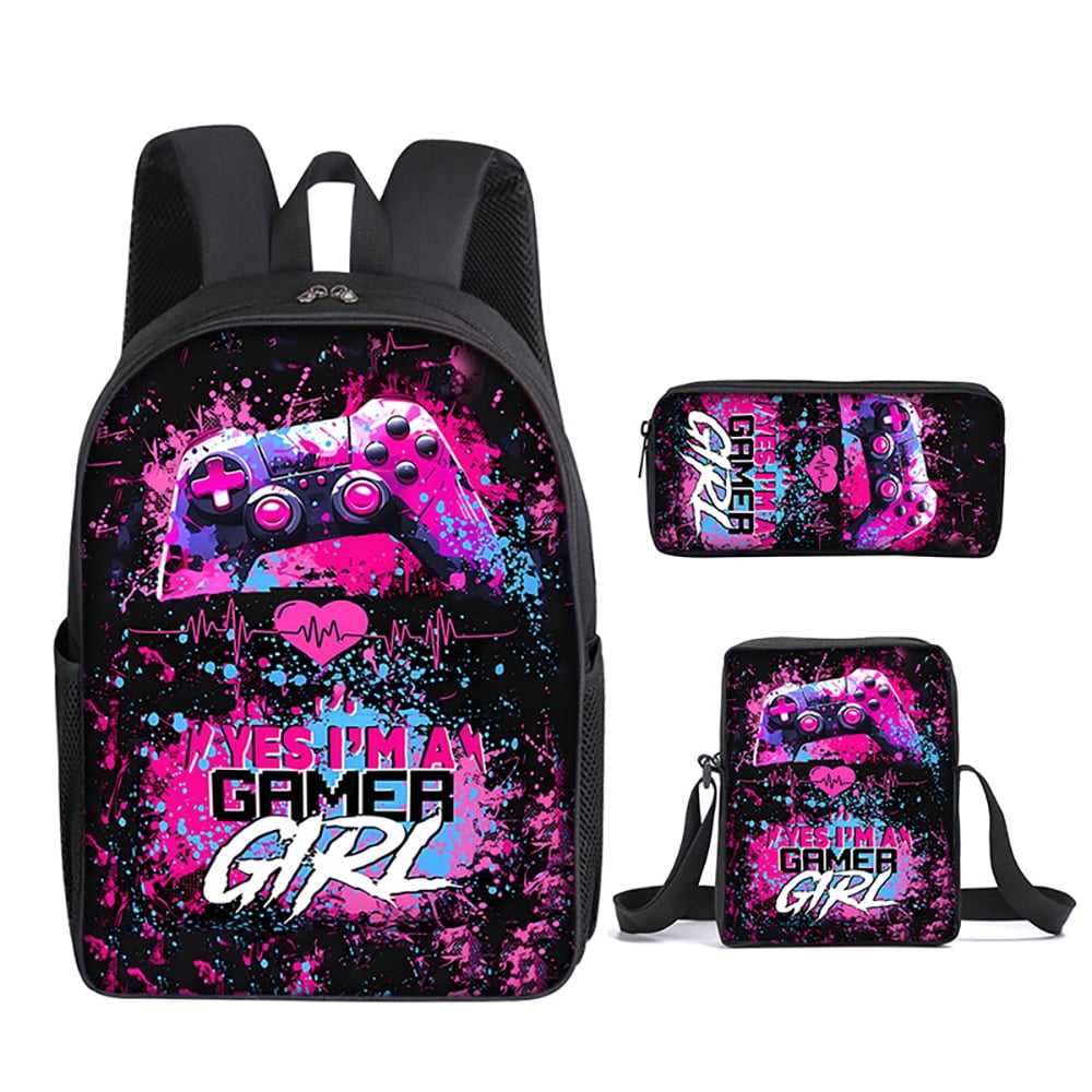 17/16 In Game Backpack 3 Piece Knapsacks Game Day Packs Travel Hiking ...