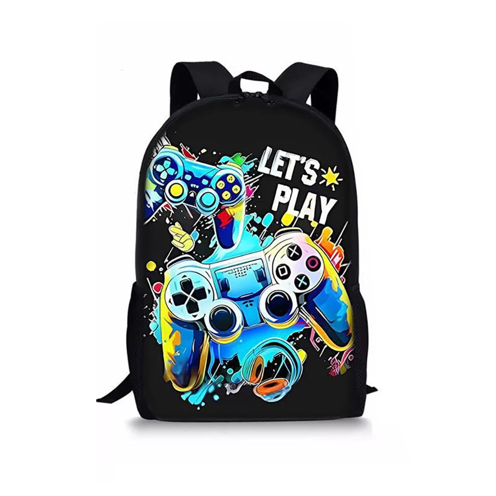 17/16 In Game Backpack Set Cool 3 Piece Knapsacks Game Day Packs Travel ...