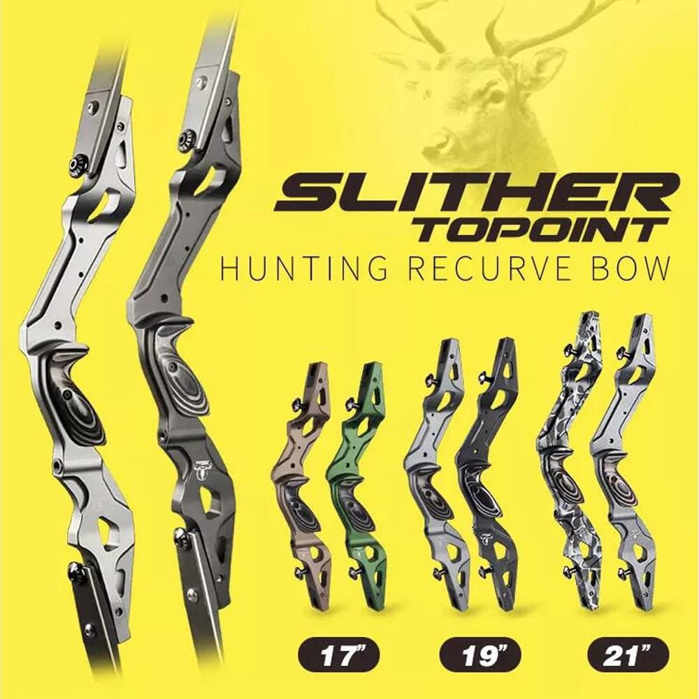 17"/19"/21" ILF Recurve Bow Riser Aluminum CNC Milling Bow Riser ...