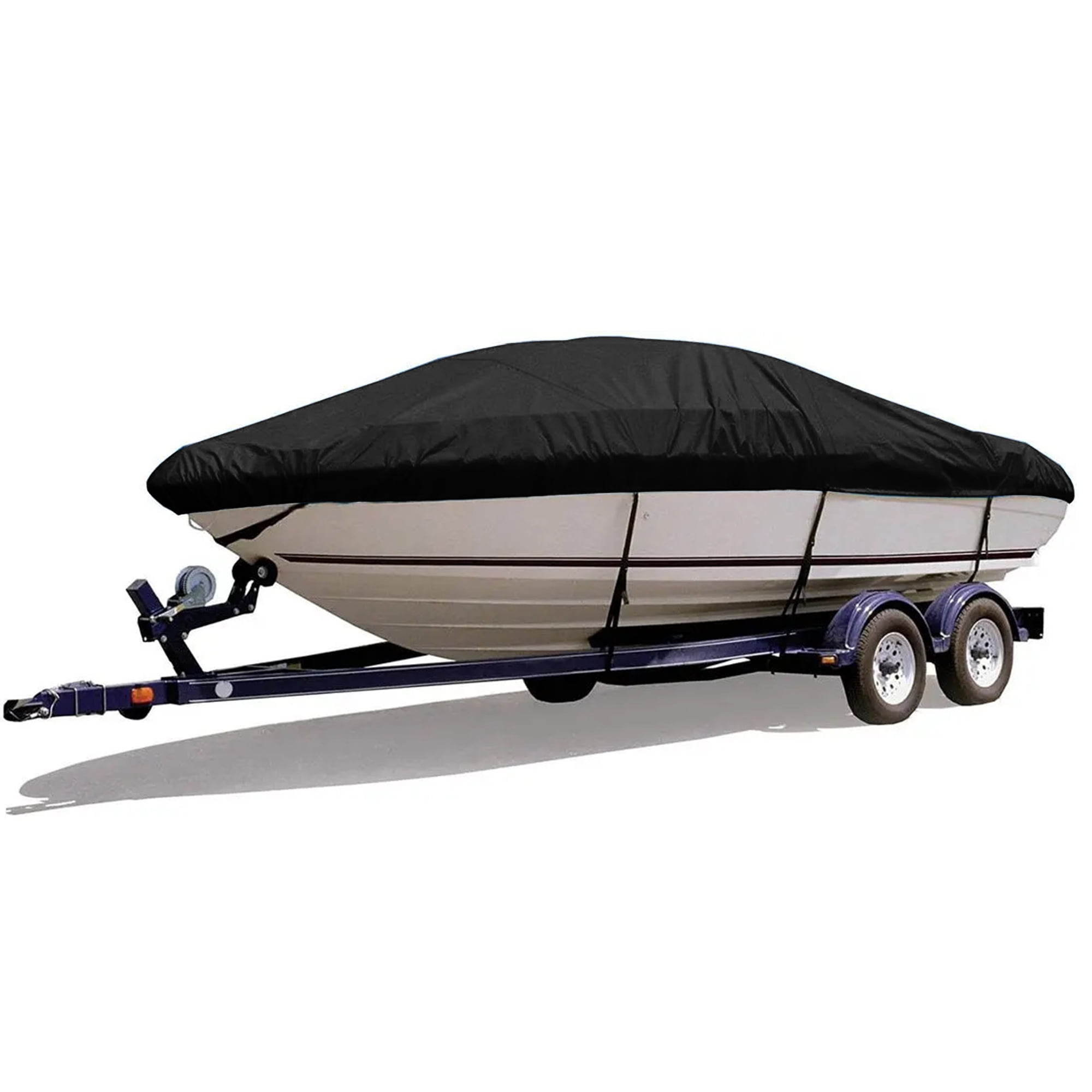 17-19 ft Heavy Duty Center Console Boat Cover, 210D Anti-Fade Oxford ...