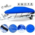 Umailgoo Universal Boat Cover, 17-19 ft, Waterproof, UV Resistant, 210D ...