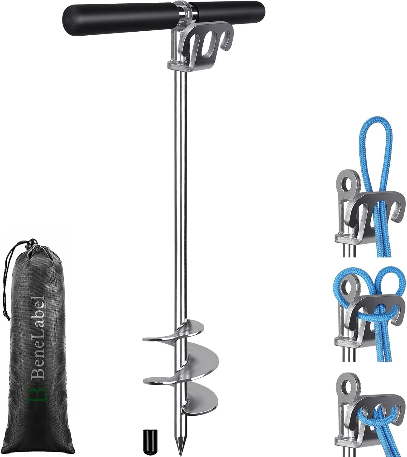 17" 26" 36" Sand Anchor for Boat Screw in Boat Anchor for Shallow Water ...