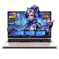 15.6" IPS FHD Gaming Laptop 32GB DDR5 RAM 1TB SSD AMD Ryzen 5 6600H ...