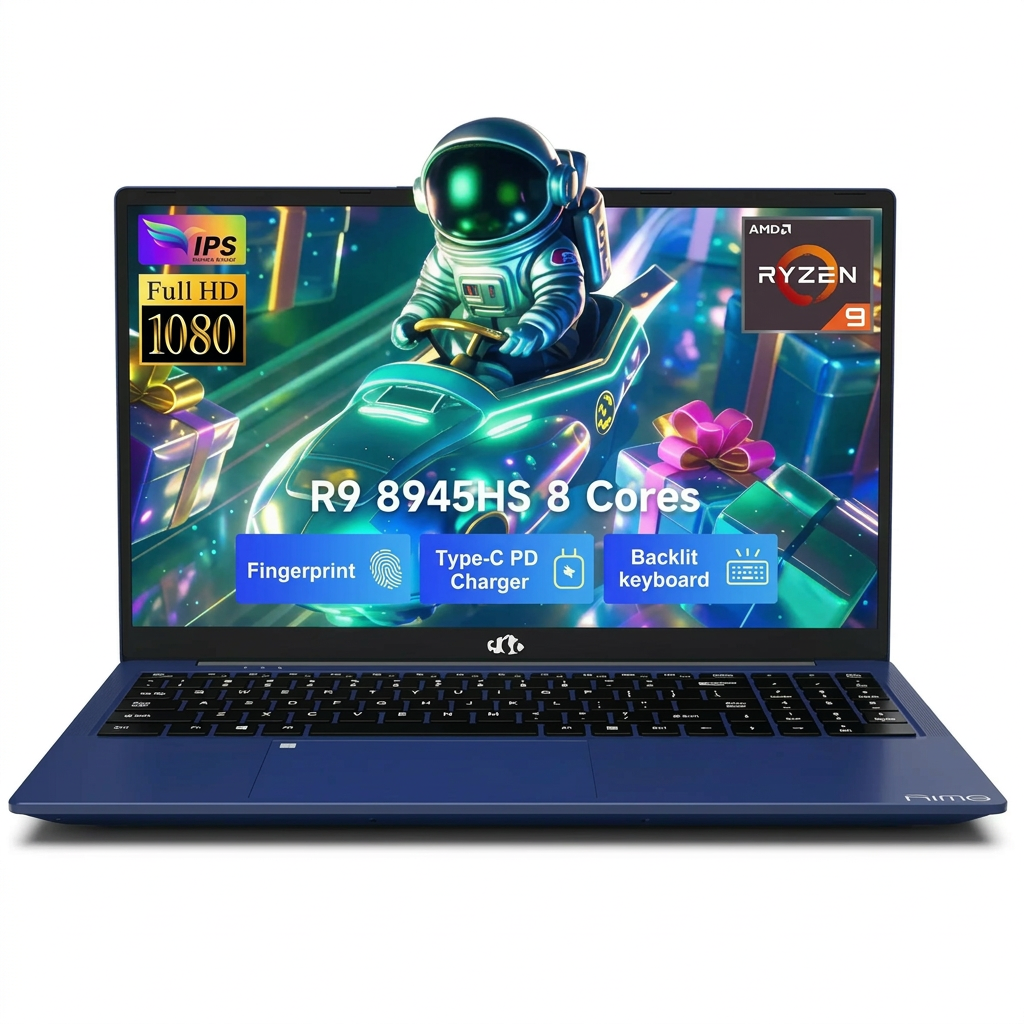 17.3" FHD Gaming Laptop - AMD Ryzen 9 8945HS 16GB DDR5 RAM 1TB SSD ...