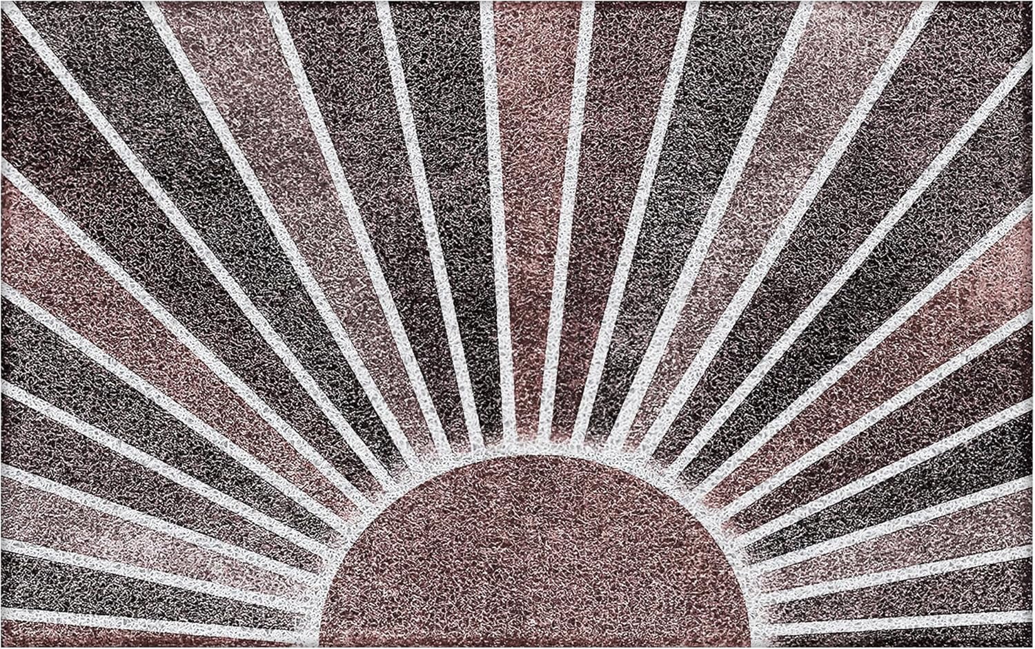 17*30inches Brown Boho Door Mat, Brown Door Mat Doormat, Brown Welcome ...