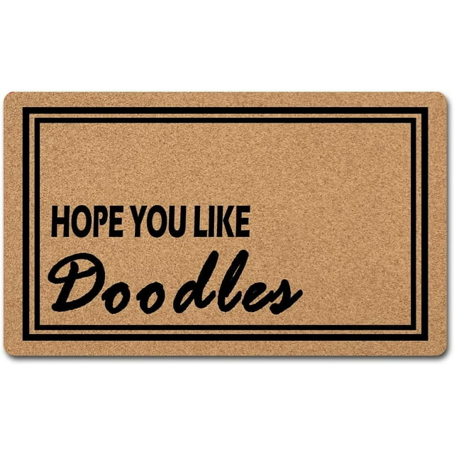 17*30inches Funny Entrance Door Mat Decor Indoor Welcome Mat Hope You ...