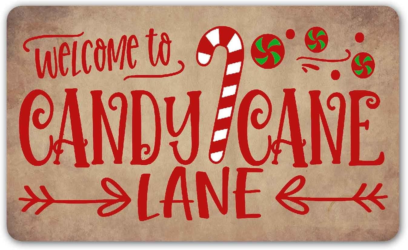 17*30inches Home Decor Rugs Welcome Mat with Rubber Back Welcome To ...