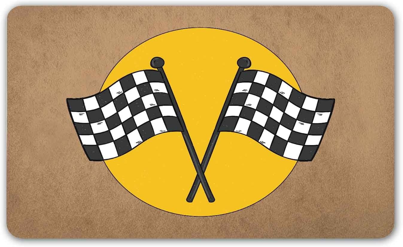 17*30inches Indoor Entray Front Porch Welcome Mat with Rubber Back ...