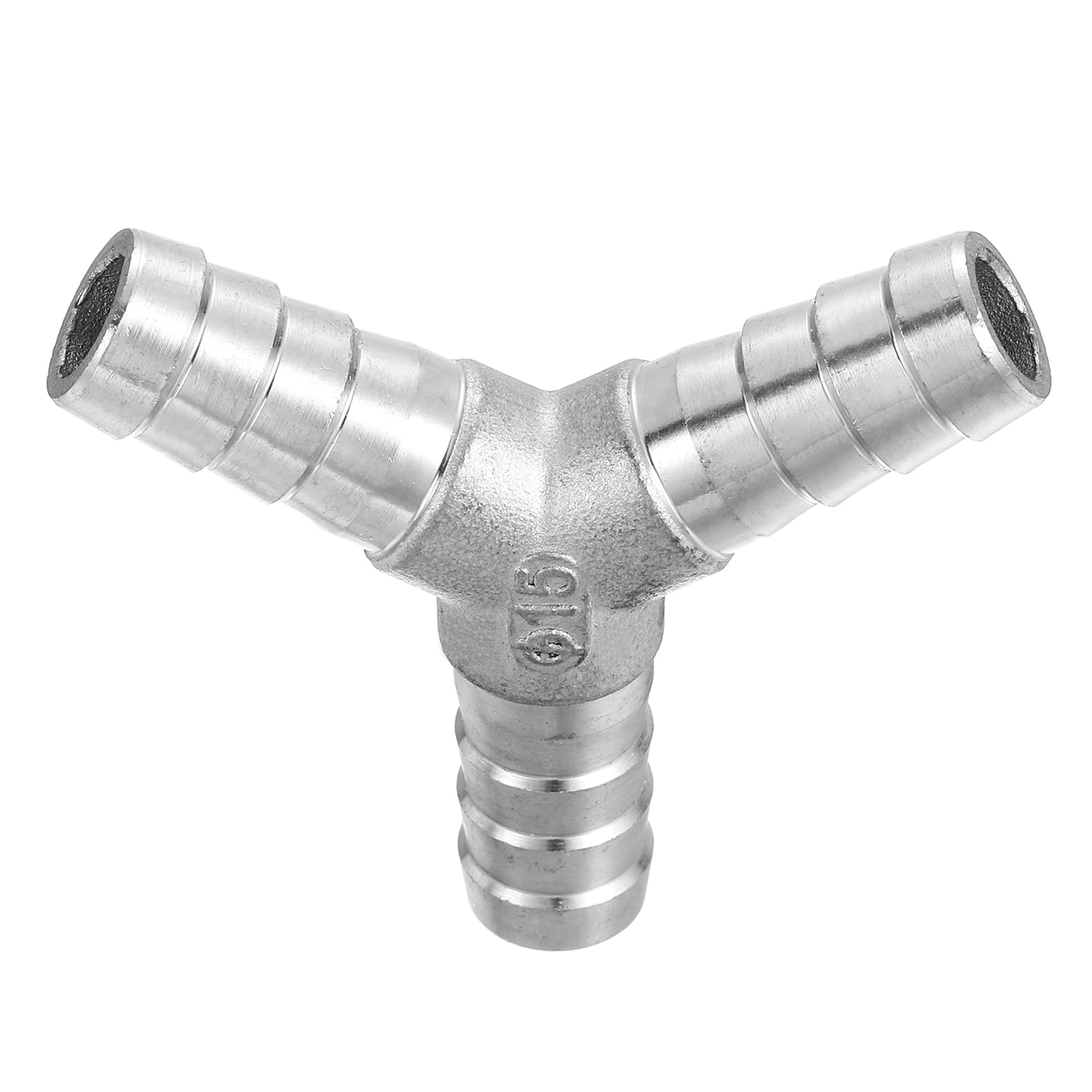 17/32" Y Shape Hose Barb Pipe Fitting, 304 Stainless Steel 3 Way Pipe ...