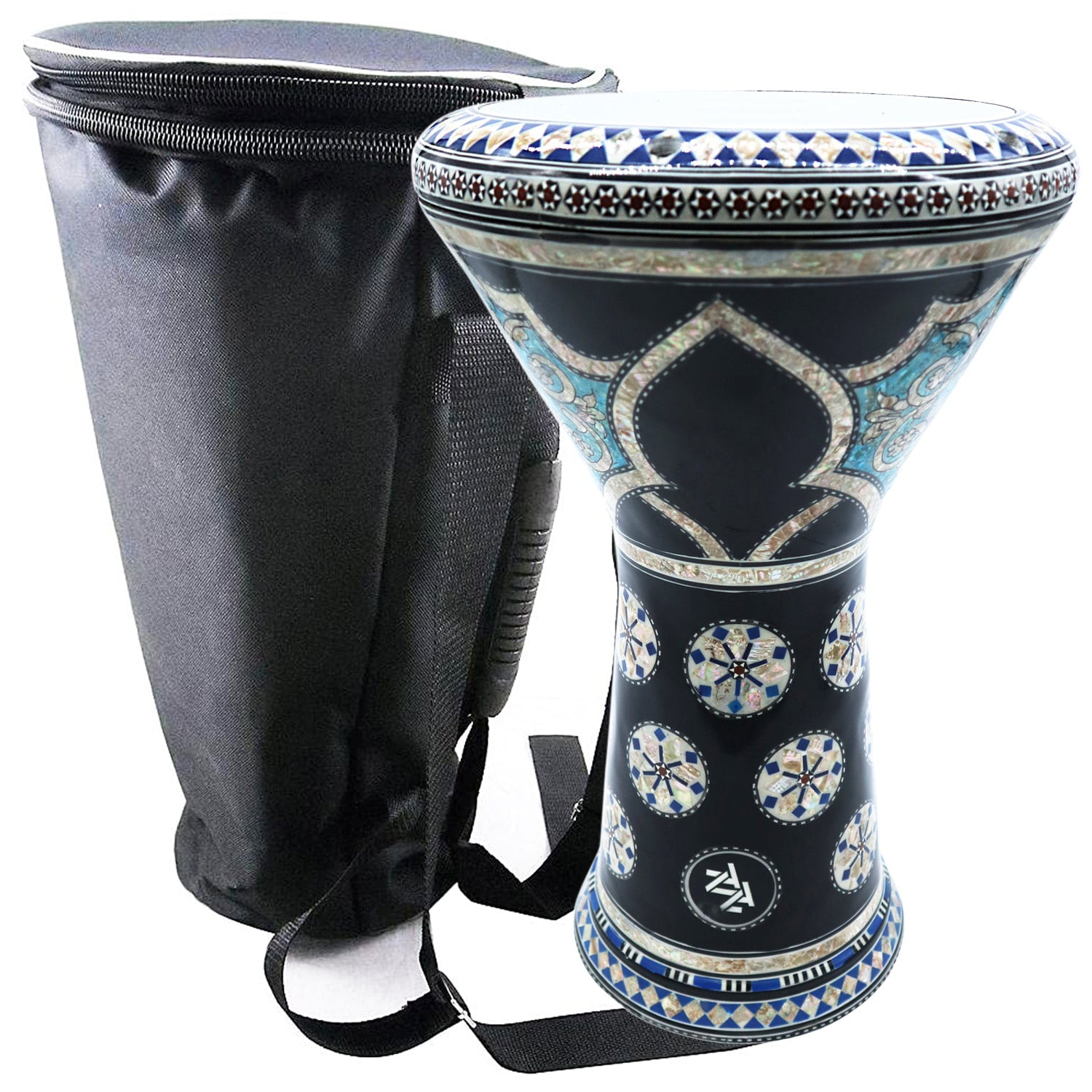 17.5'' Blue Orchid New Generation - Zaza Percussion Darbuka Doumbek ...