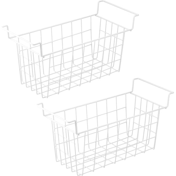 17.5 Inch Freezer Organizer Bins for Chest Freezer Refrigerator Basket ...