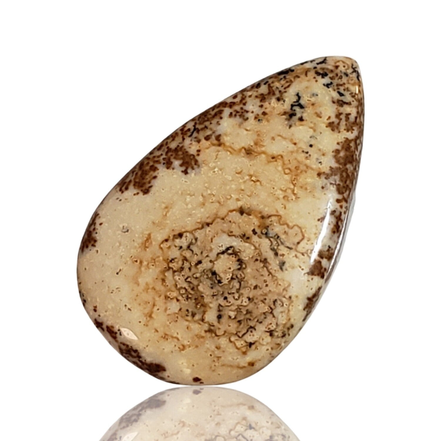 17.5Ct Natural Picture Jasper Cabochon. Size- approx. 30x19mm - Walmart.com