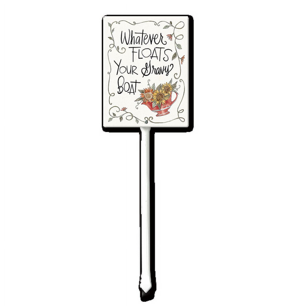 17.6" Aluminum Yard Stake Outdoor Fall Decor Rustic Garden Stake Autumn ...